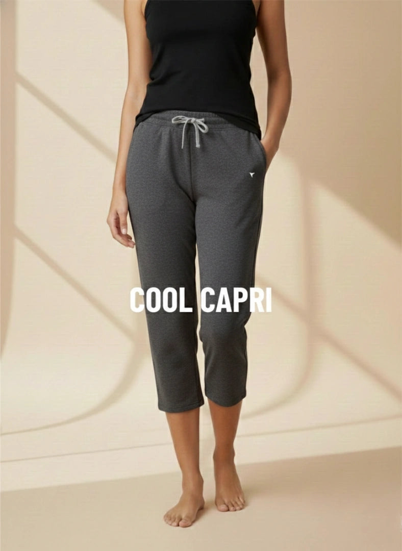 Cool Capri - Cotton Stretch Capri with Pockets BUY 1 GET 1 FREE (add 2